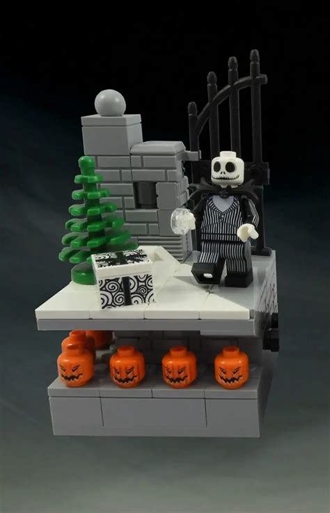 LEGO Disney Collectible Minifigures Vignettes Jack Skellington