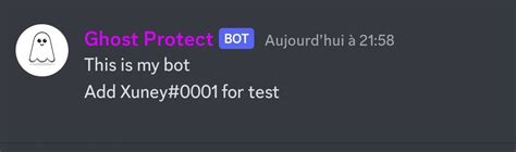 This Is My Discord Bot R Ghost Protect