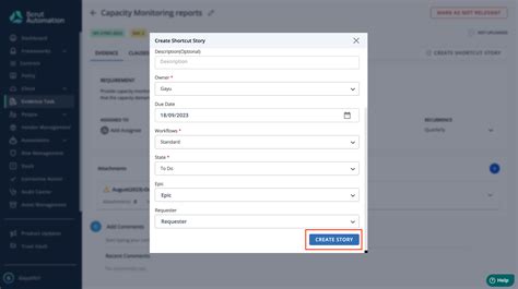 Scrut Product Updates Shortcut Integration