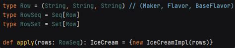 a data transformation problem in sql and scala dovetailing declarative