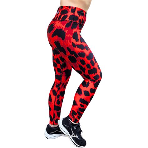 Ruby Leopard Fitness Leggings