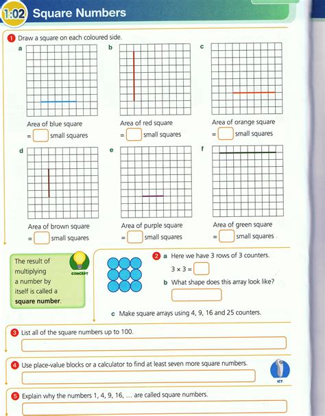 The Babe Classroom Up The Back Square Numbers Emotive Language And Photo Story Instruction
