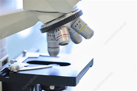 Microscope In A Laboratory Stock Image C052 4248 Science Photo