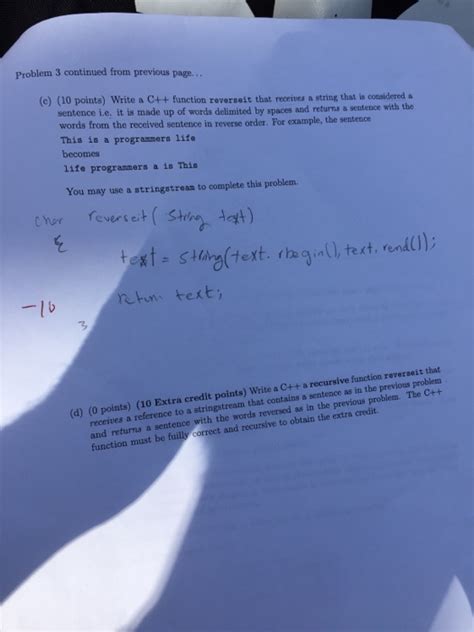 Solved 3 Strings Answer The Following Questions Regarding Chegg Com