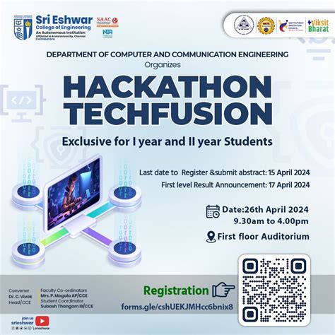 Techfusion Hackathon Techinnovation Sececce Department Of Computer And Communication