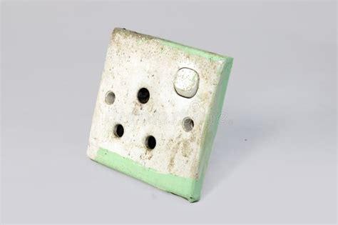 Old Switch Old Wall Power Switch Dirty Switch Board And Box Stock Image Image Of Voltage