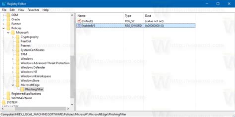 Completely Disable Smart Screen In Edge In Windows