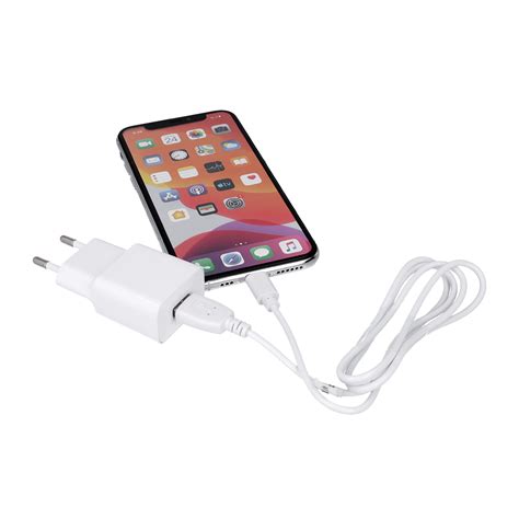 Maxlife Mxtc Charger X Usb A White Microusb Cable