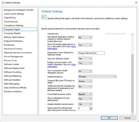 Building A Configmgr Lab From Scratch Step 9 Configmgr Settings Setup