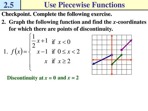 Use Piecewise Functions - ppt download