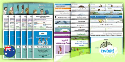 Move Pe Year 4 Oaa Unit Pack Hecho Por Educadores Twinkl