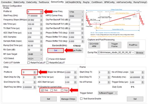 Awr1642boost： How Can I Config Chirp Configuration To Enable Tx1tx2 Send One By One In Mmwave