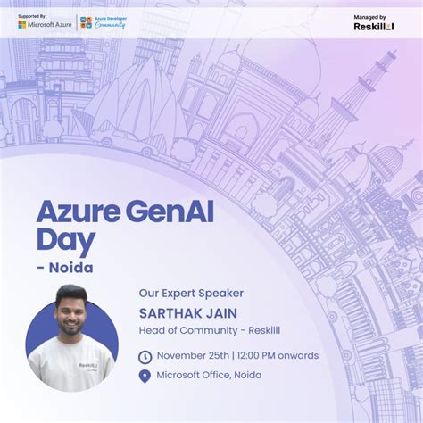 Azure Developer Community On Linkedin Azureai Generativeai Expertspeaker Aiinnovation
