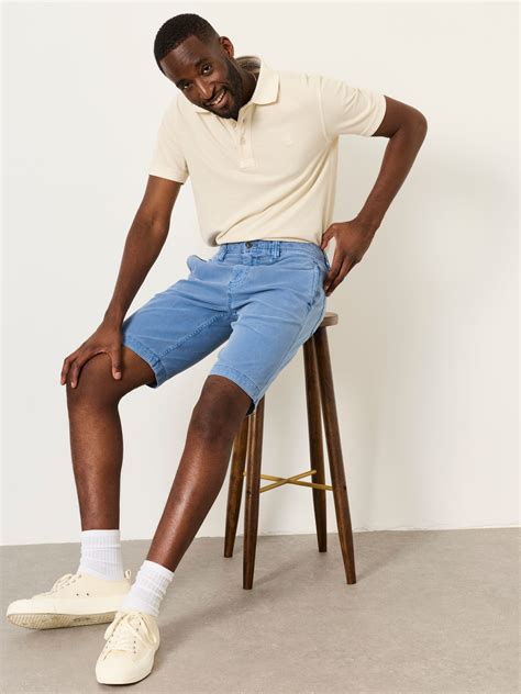 Stow Blue Garment Dye Chino Shorts Fatface