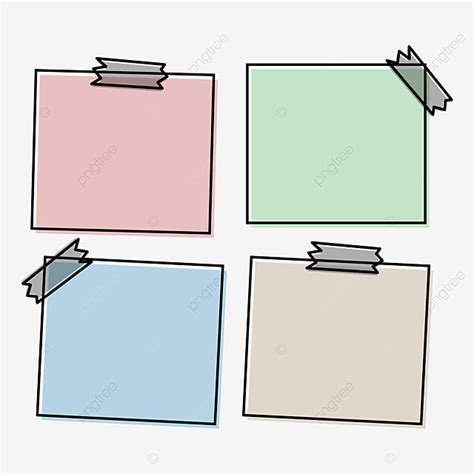 메모지 세트 를 붙이다 노트 일러스트 메모 일러스트 메모지 일러스트 스티커 일러스트 종이 일러스트 포스트잇 일러스트