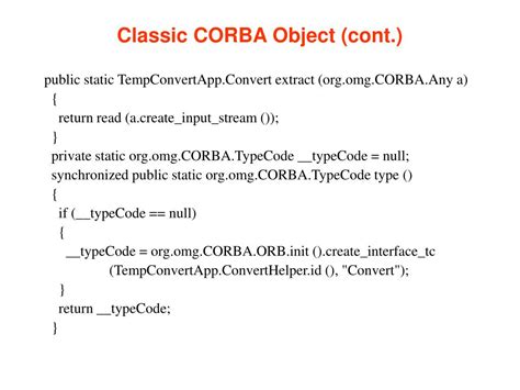 Ppt Chapter 5 Corba Components Powerpoint Presentation Free Download Id258093 Ppt Chapter 5 Corba Components Powerpoint Presentation Free Download Id258093