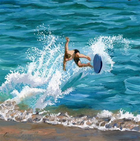 Wipeout Painting By Alice Leggett Fine Art America