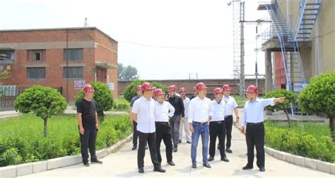 上海联盛新能源集团ceo郝鹏一行调研登封市耐磨高新材料产业园 嵩基集团