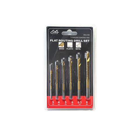 Flat Routing Drill Set
