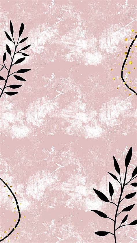 분홍색 배경의 꽃 테두리 배경 화면 및 일러스트 무료 다운로드 Pngtree