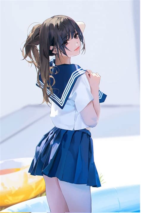 Blue Uniform Original Joshikosei
