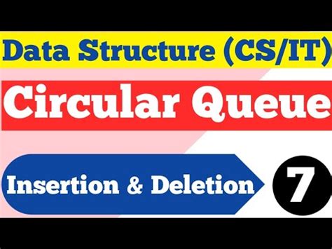 Explain Circular Queues In Details Data Structure CS IT YouTube