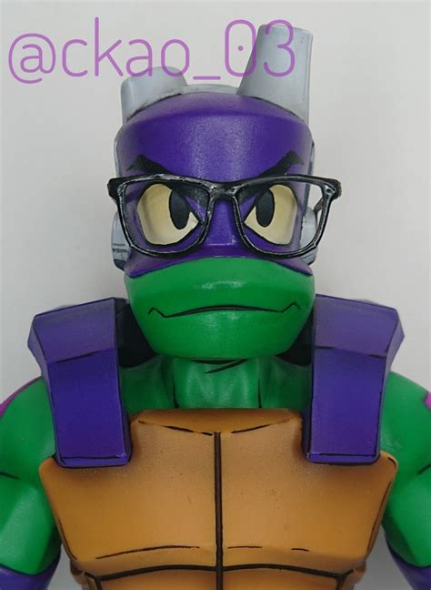 The Spray Booth On Tumblr Finished Repainting Rise Donnie 🥳 Mikey Is