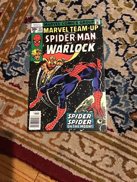 Marvel Team Up High Grade Nm Wow Adam Warlock Spidey Wow Comic Books Bronze