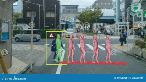 Smart Artificial Intelligence In Autonomous Car With Self Driving Technology Concept The Car