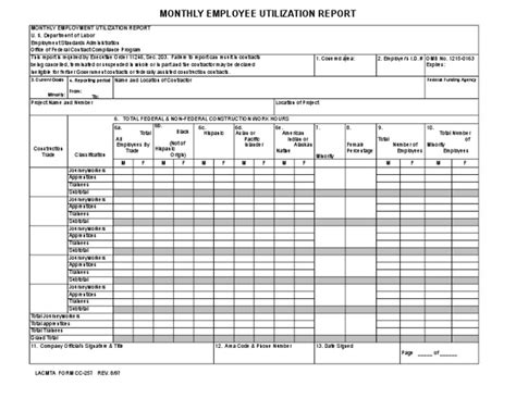 Monthly Employment Utilization Report Pdf Race And Ethnicity In The
