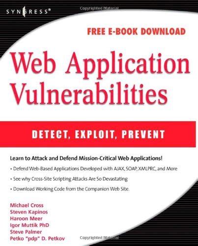 Web Application Vulnerabilities Detect Exploit Prevent