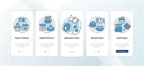 Conceptual Onboarding Screen For Mobile App Featuring Special Offers