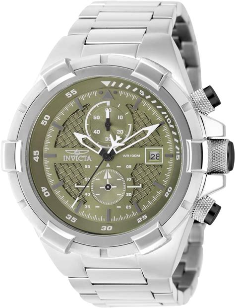 Invicta Aviator Men Quartz Watch Clothing Shoes And Jewelry