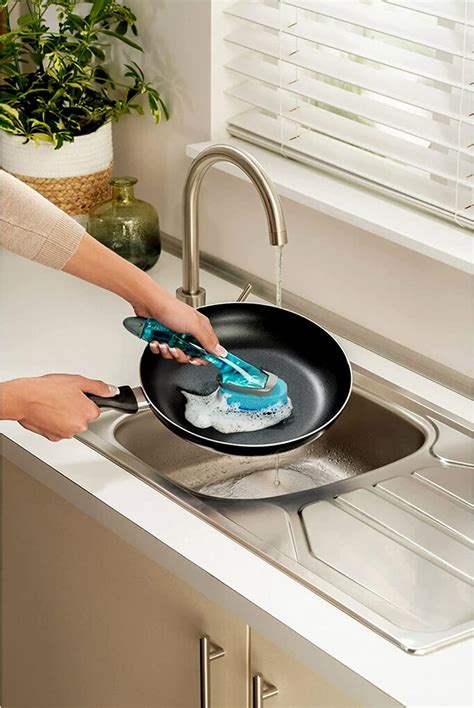 Scotch Brite Non Scratch Dishwand Scrubber Safe For Non Stick
