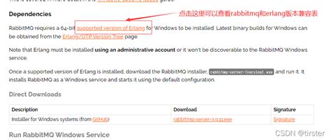 【windows安装rabbitmq详细教程】rabbitmq Windows Csdn博客