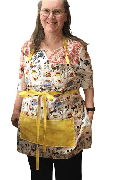 Easy Simple Sewing Pattern For Egg Gathering Apron Nana Sews