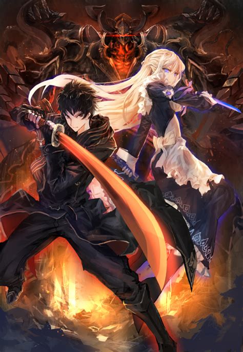 Kiritani Shinya And Schnee Raizar The New Gate Drawn By Makaino