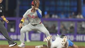Phillies Ss Trea Turner Sidelined With A Hamstring Strain Could Return In Time For Postseason