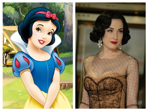 Dita Von Teese As Snow White