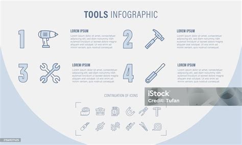Tools Infographic Concepts Stock Illustration Download Image Now