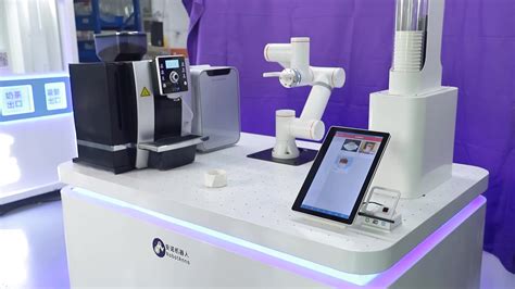 로봇 커피 메이커 자동 판매기 음료 로봇 커피 키오스크 Buy 로봇 커피 메이커6 축 협업 로봇 지능형 로봇 커피 기계휴대 Barista 로봇 커피 Product