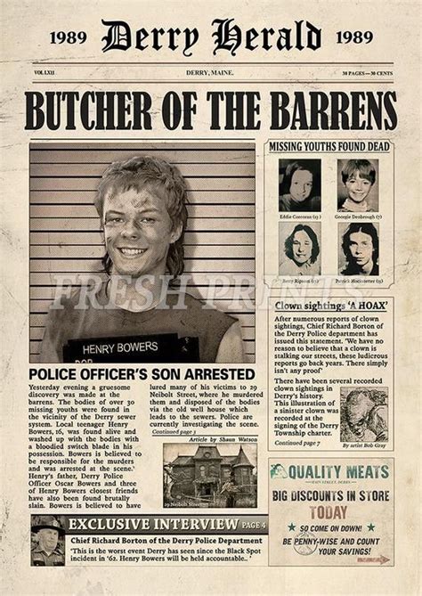 Pin By Lusi On Wallpapers Derry It The Clown Movie Missing Posters