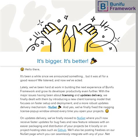 to our bunifu framework users here bunifu technologies