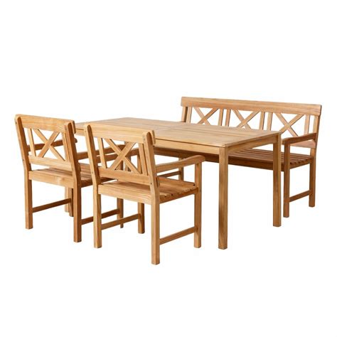 Sofiero Garden Furniture Set In Teak
