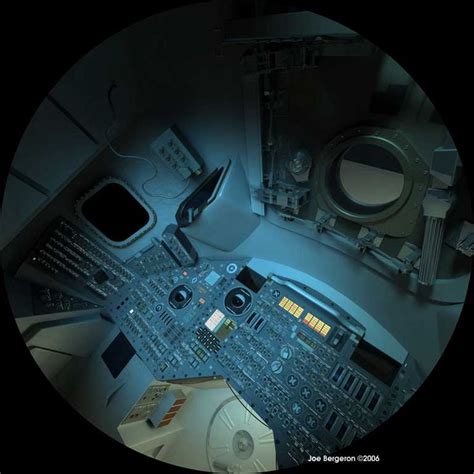 Apollo Command Module Interior In Space Flight Space And Astronomy Vintage Space