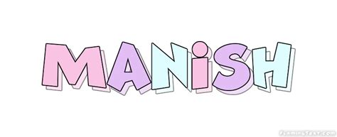 Manish Logo Free Name Design Tool From Flaming Text