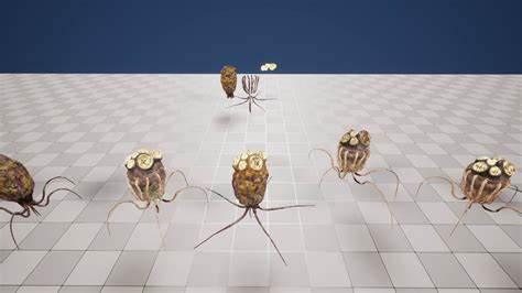 Monster 14 Game Ready Animated 3d Model By 3deeper
