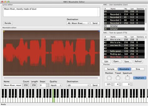 Waldorf Nw1 Wavetable Module