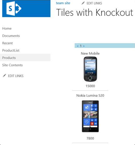 Using Knockoutjs In Sharepoint 2013