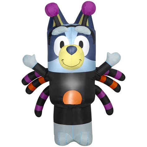 Halloween Airblown Yard Inflatables Bluey In Spider Costume 4566 In X 3779 In X 5984 In 313